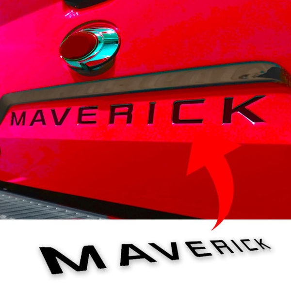 Maverick Tailgate Letters - Etsy