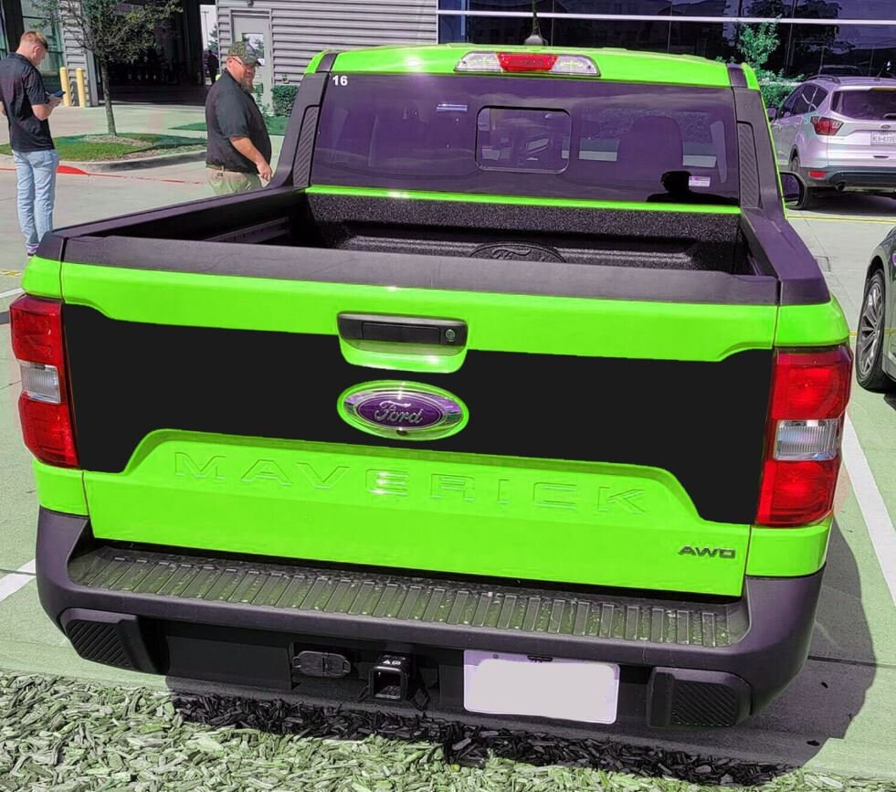 Tailgate Blackout Vinyl Wrap Decal for Ford Maverick 2022 2023 - Etsy