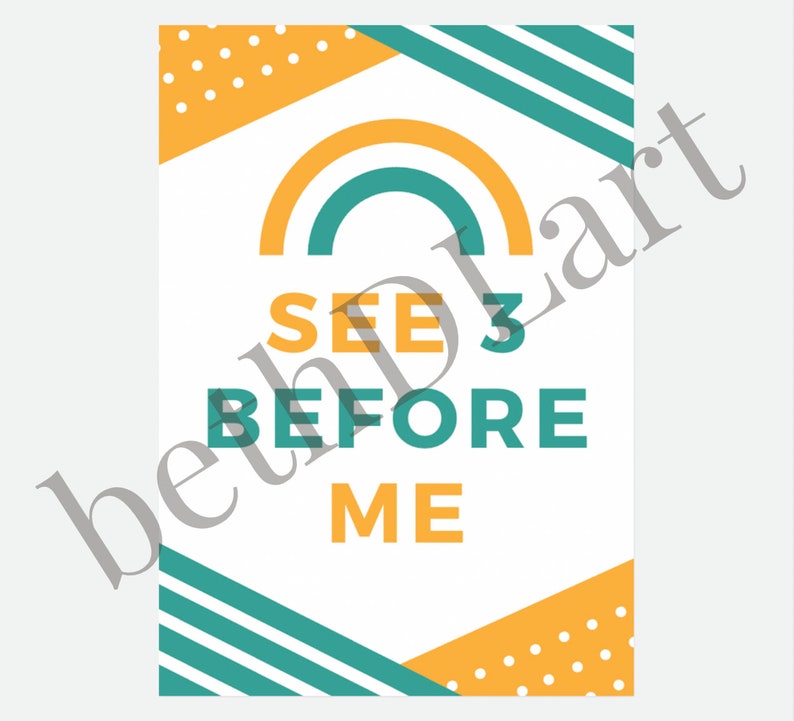 See 3 Before Me Positive Behaviour Management Poster DIGITAL DOWNLOAD ...