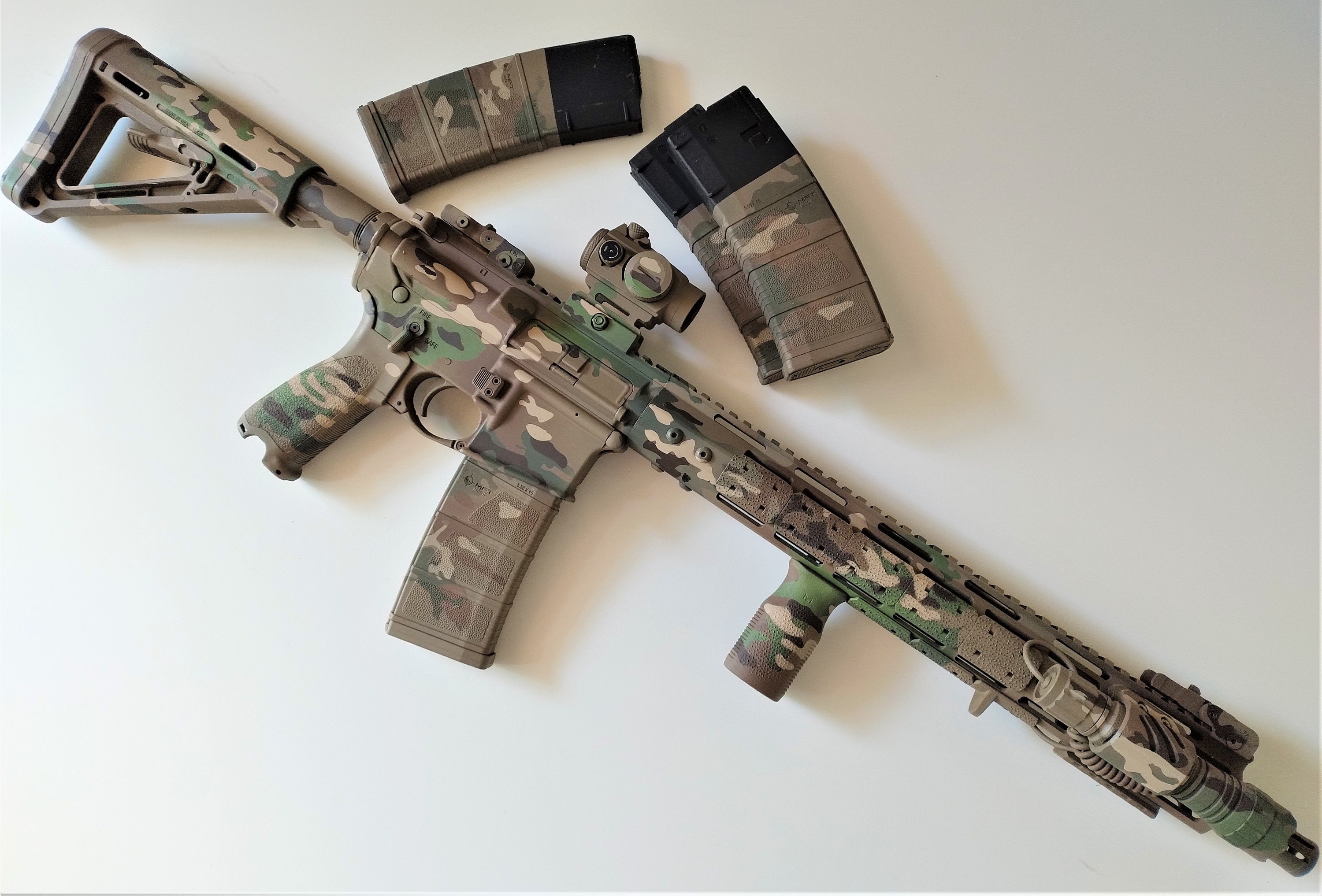 Multi Color Style Camouflage Adhesive Stencils (camo Pattern) - Etsy