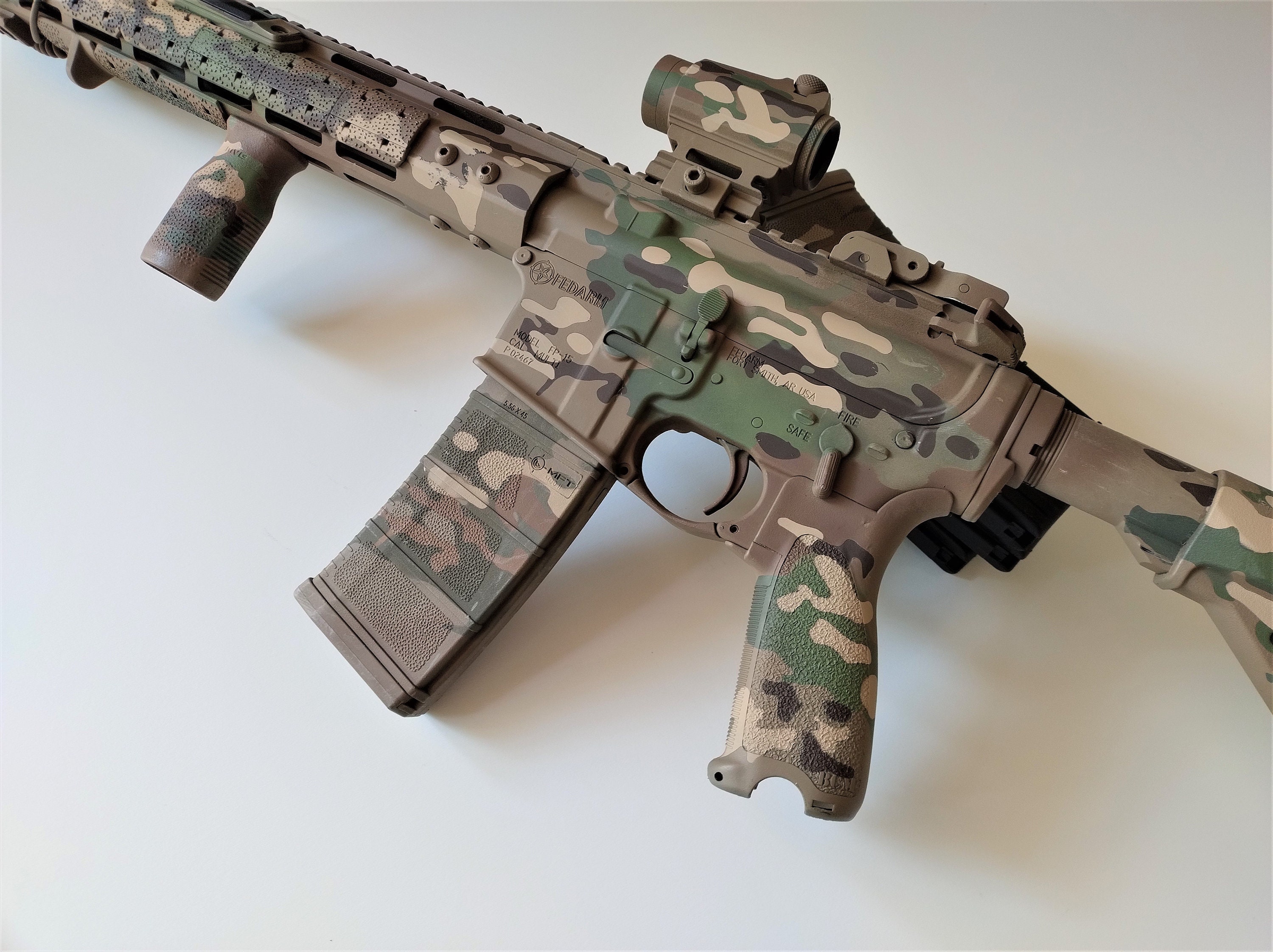 Multi Color Style Camouflage Adhesive Stencils (camo Pattern) - Etsy