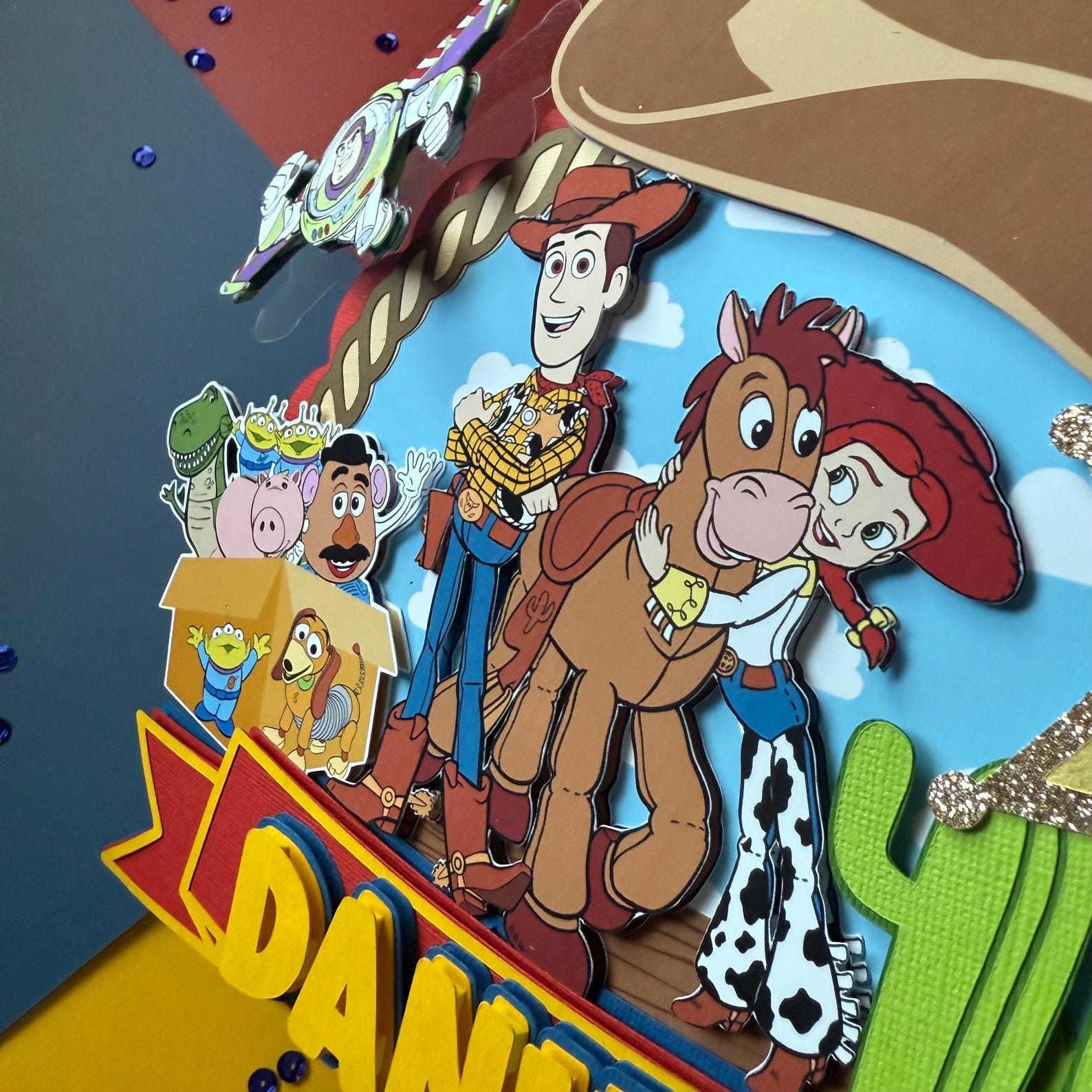 Toy Story Cake Topper, Woody Cake Topper, Buzz Birthday, Toy Story ...