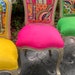 Custom Colorful Velvet Chair Set of Four - Etsy