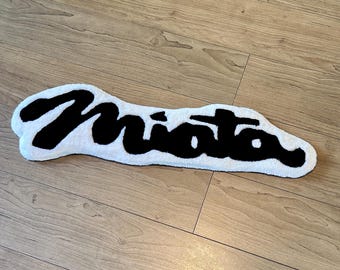 Mazda Miata Custom Tufted Rug - Etsy