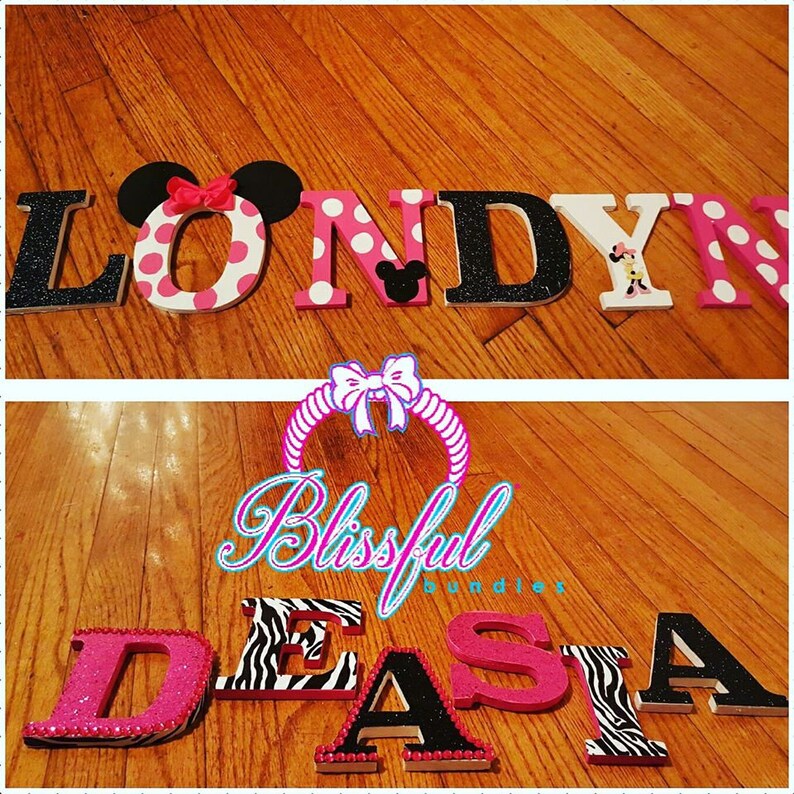 Custom Alphabet Letters - Etsy
