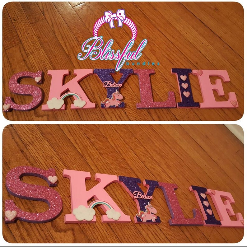 Custom Alphabet Letters - Etsy