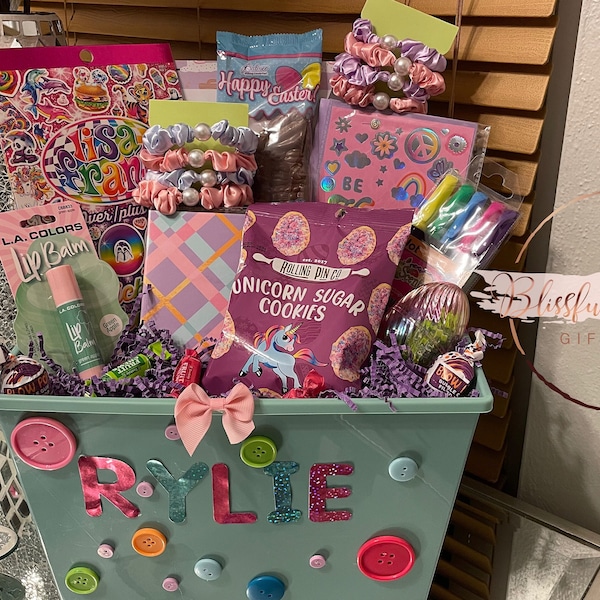 Girls Birthday Basket Gift - 60+ Gift Ideas for 2024