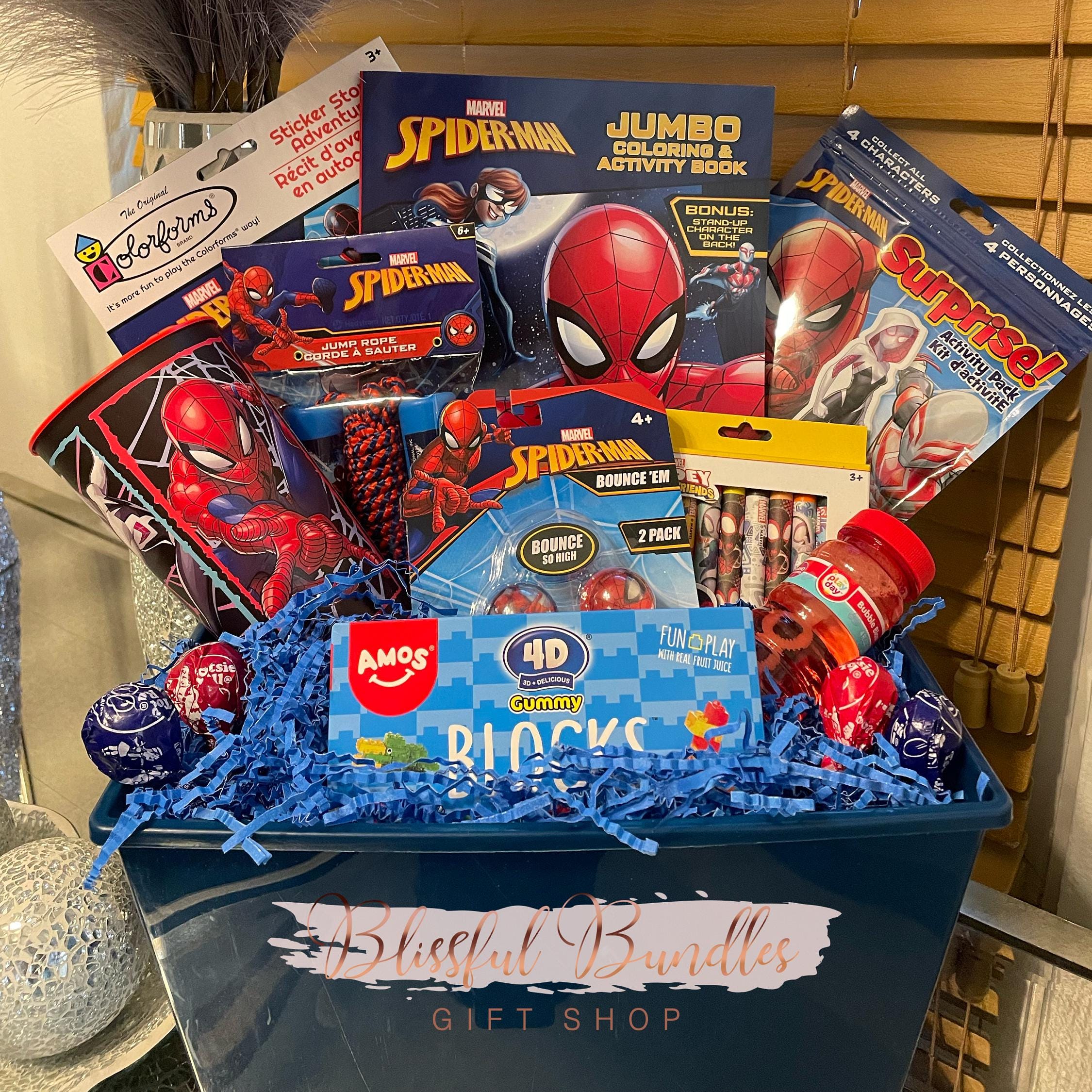 Spiderman Gift Box 60 Gift Ideas for 2024