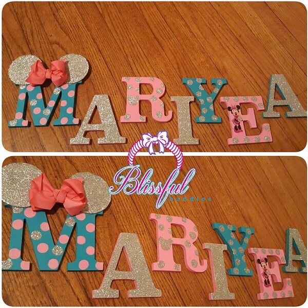 Minnie Letters Svg - Etsy