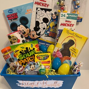 Mickey Mouse Basket - Etsy