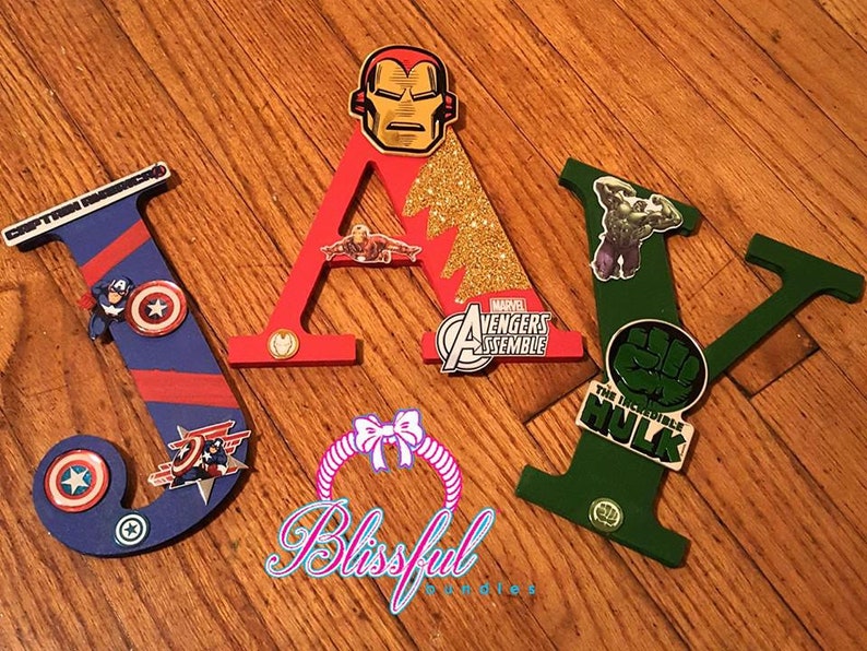 Custom Alphabet Letters - Etsy