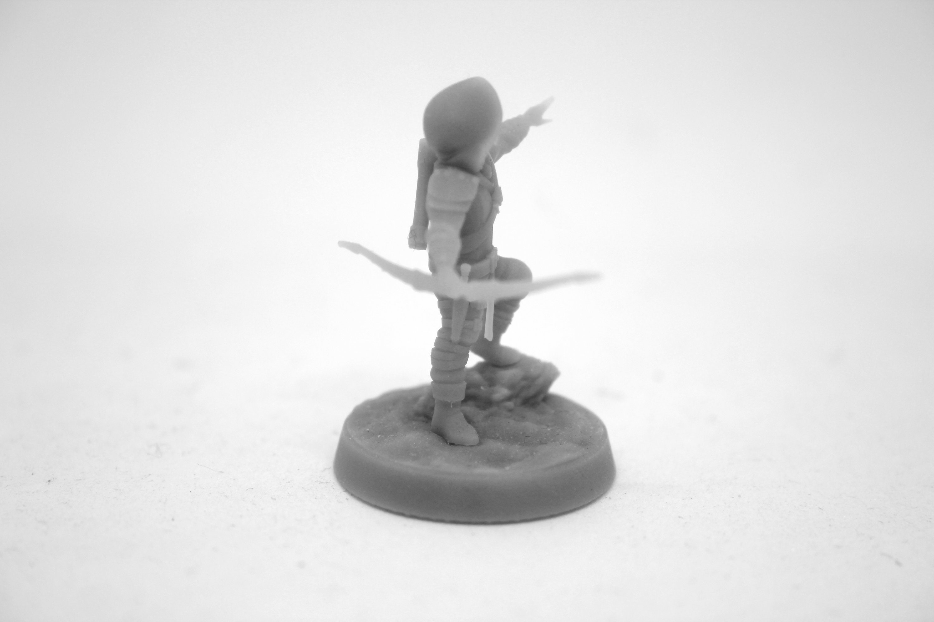 Hunter, Ranger, Rogue 32mm Miniature RPG Dwarf, Halfling, Gnome for ...