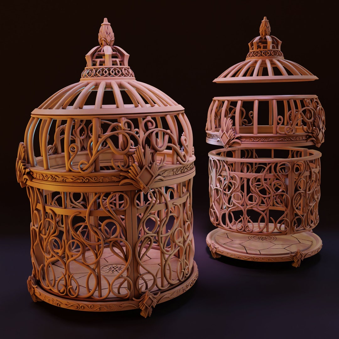 Gilded Cage | Opulent Prison | TTRPG Scatter Terrain & Scenery for ...