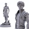 The Baroness Young Female Elf Noble Mini 32mm & 74mm Model Tabletop RPG ...