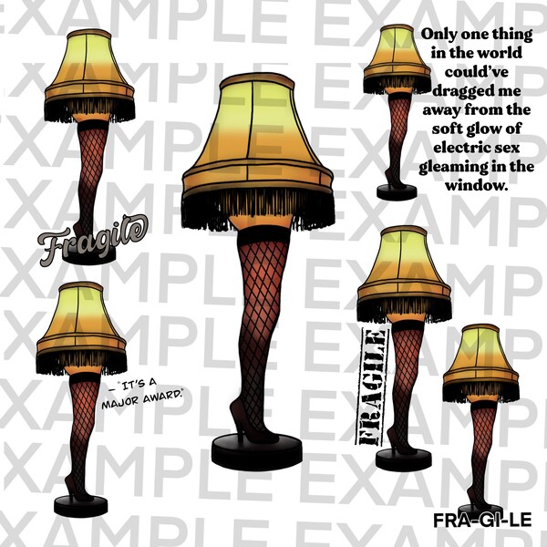 Leg Lamp - Etsy