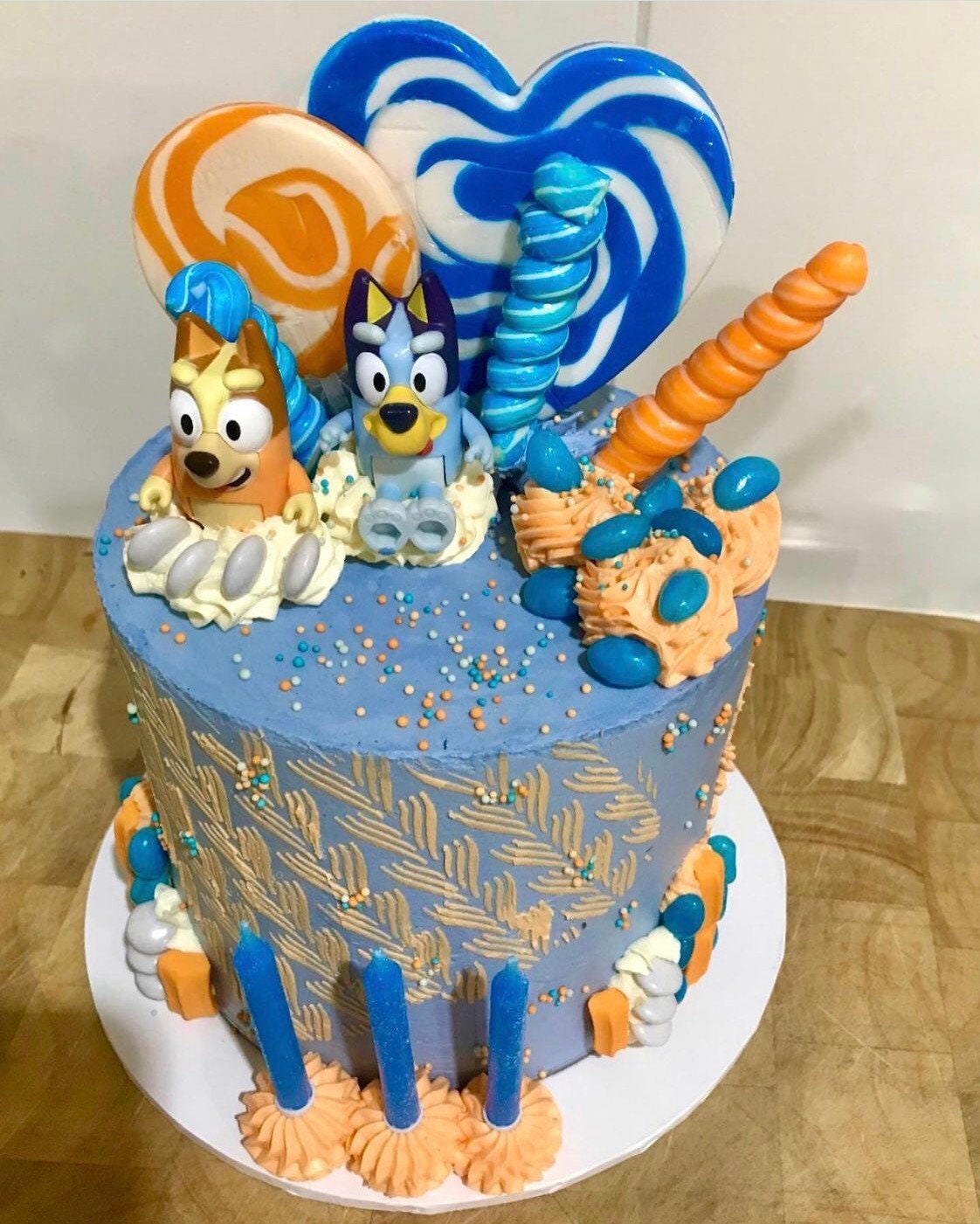 Wackadoo Bluey Cartoon Kids Edible Nonpareil Sprinkles 100s - Etsy