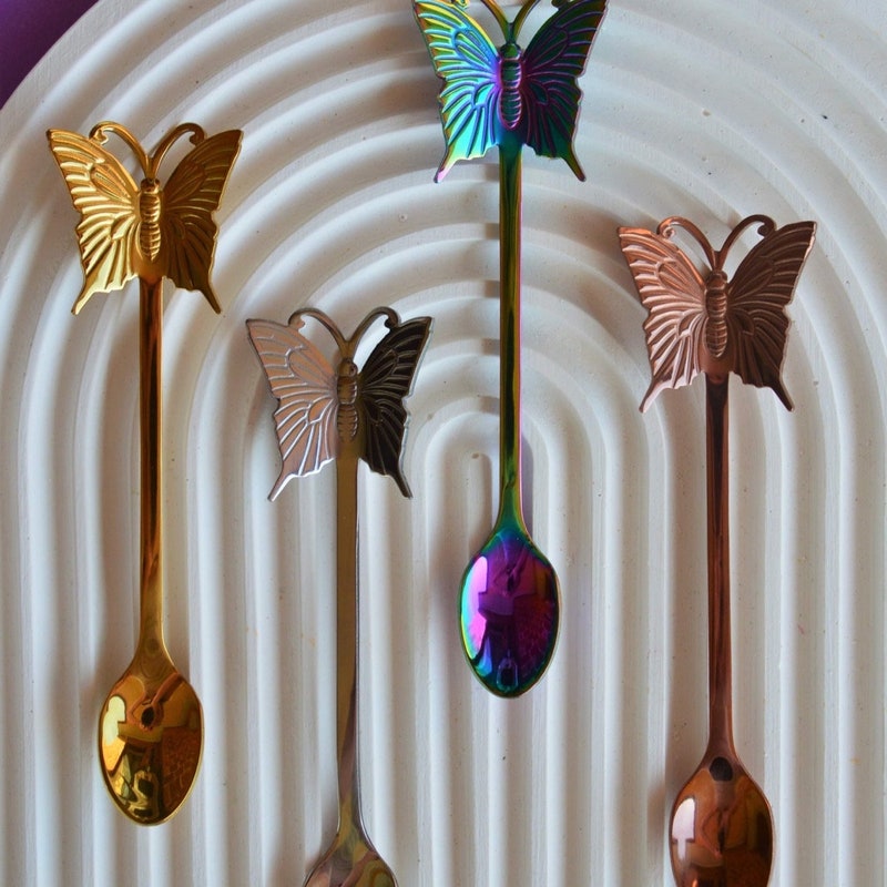 Butterfly Spoon - Etsy