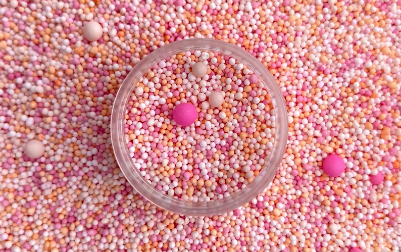 Bubblegum Burst Edible Mother’s Day Nonpareil Sprinkles 100s and 1000s ...