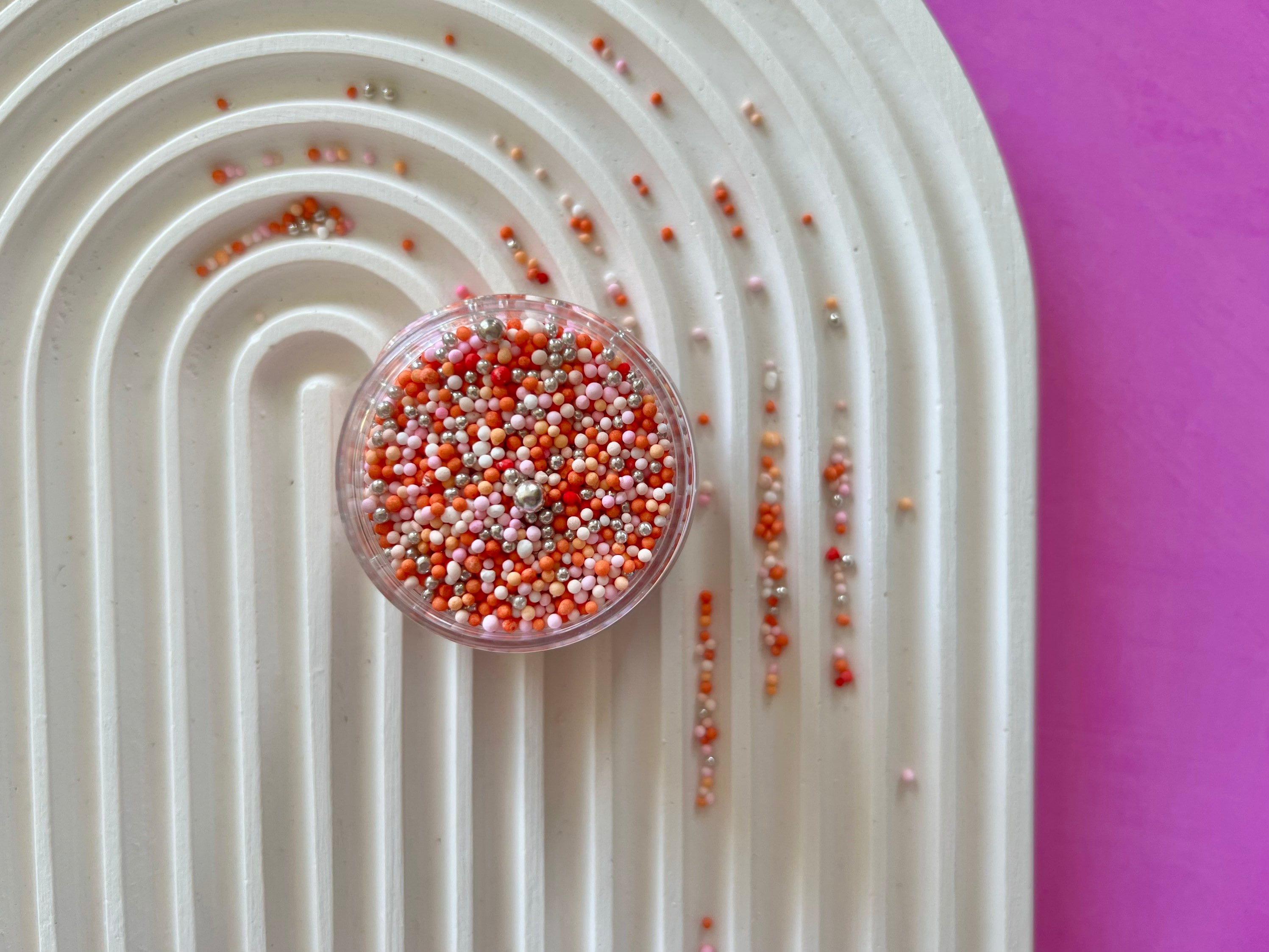 Vibe Valentine’s Day Sprinkles Edible Nonpareil 100s and 1000s Cake ...