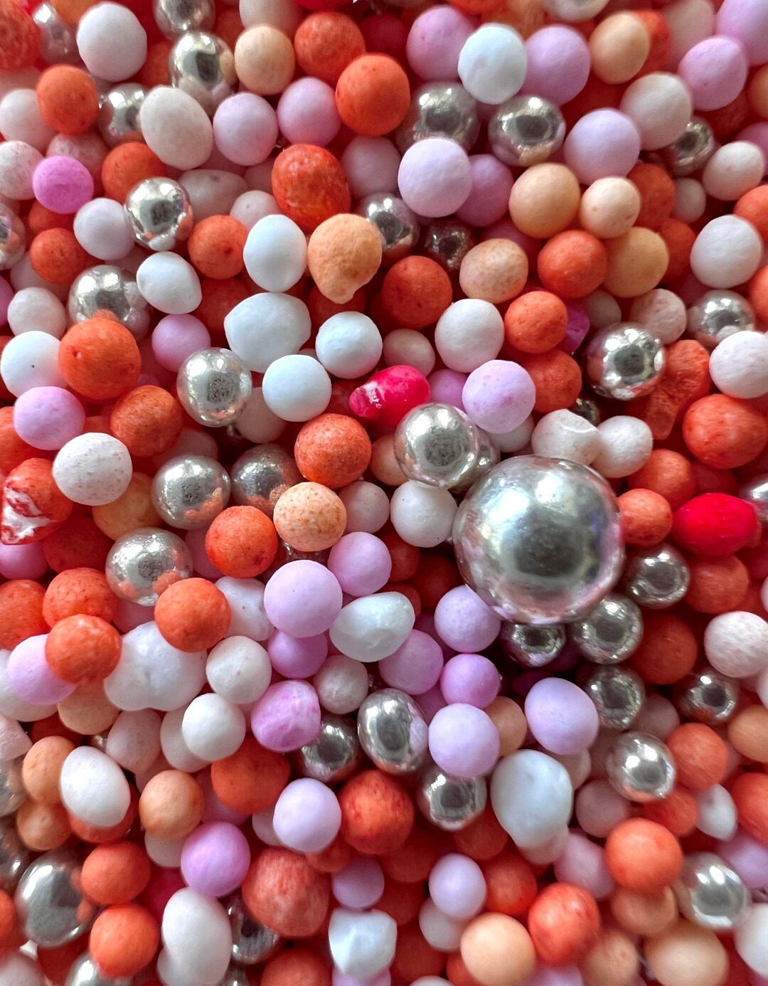 Vibe Valentine’s Day Sprinkles Edible Nonpareil 100s and 1000s Cake ...