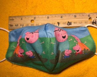 Peppa Pig Mask | Etsy