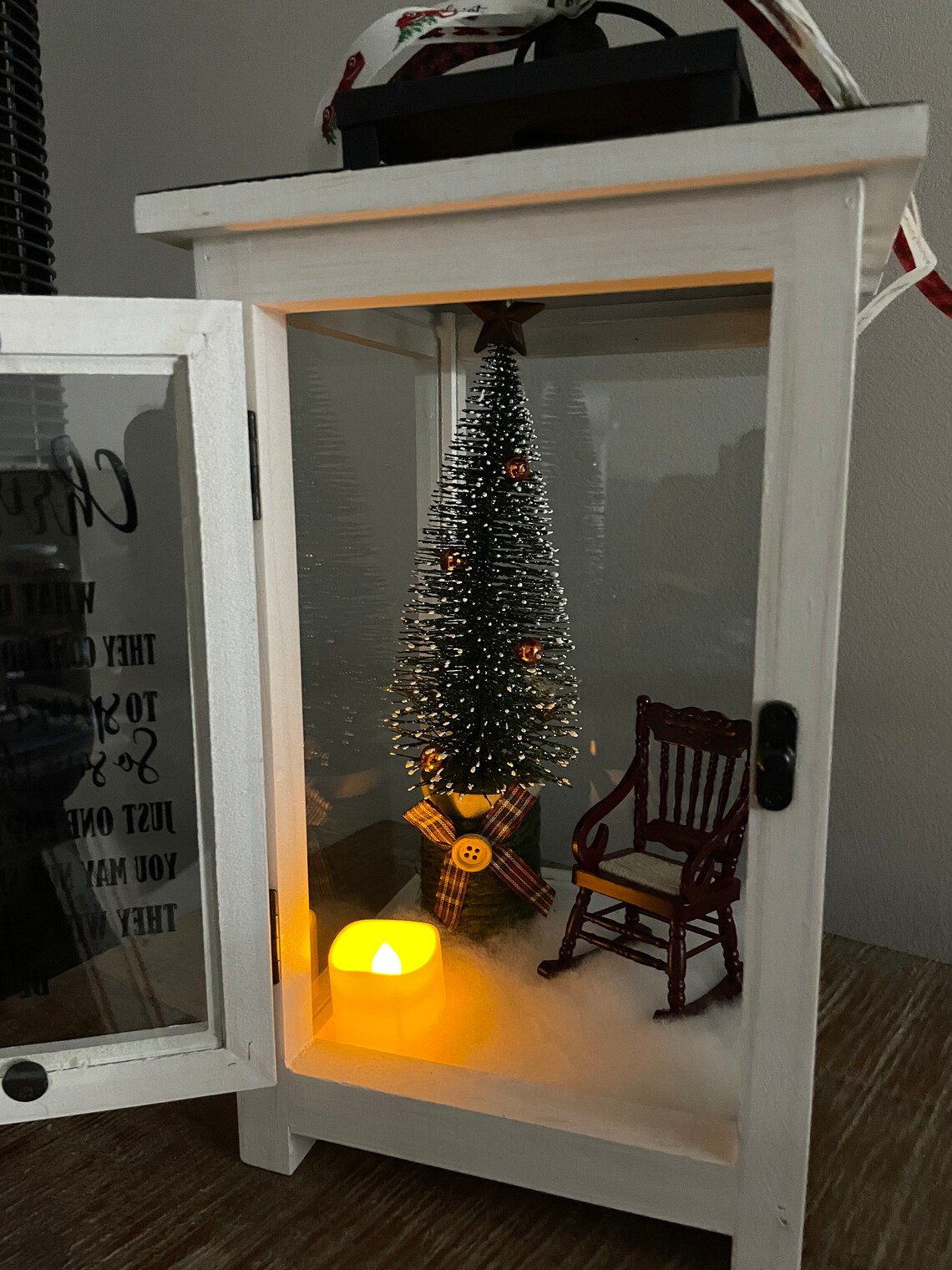 Christmas in Heaven Lantern Memorial Lantern | Etsy