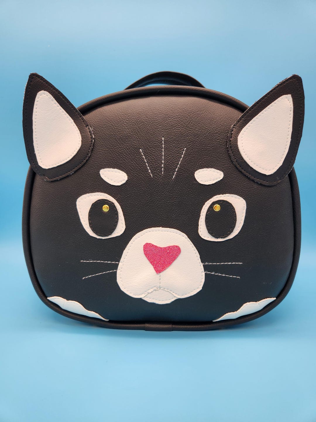 Hugo Crossbody Bag, Cat Handbag, Bowler Style Handbag - Etsy