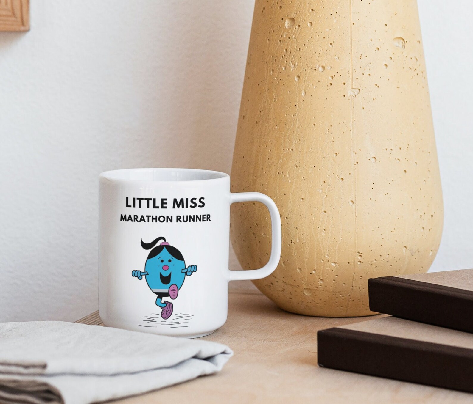 Little Miss Marathon Runner Coffee Mug Little Miss Athlete - Etsy