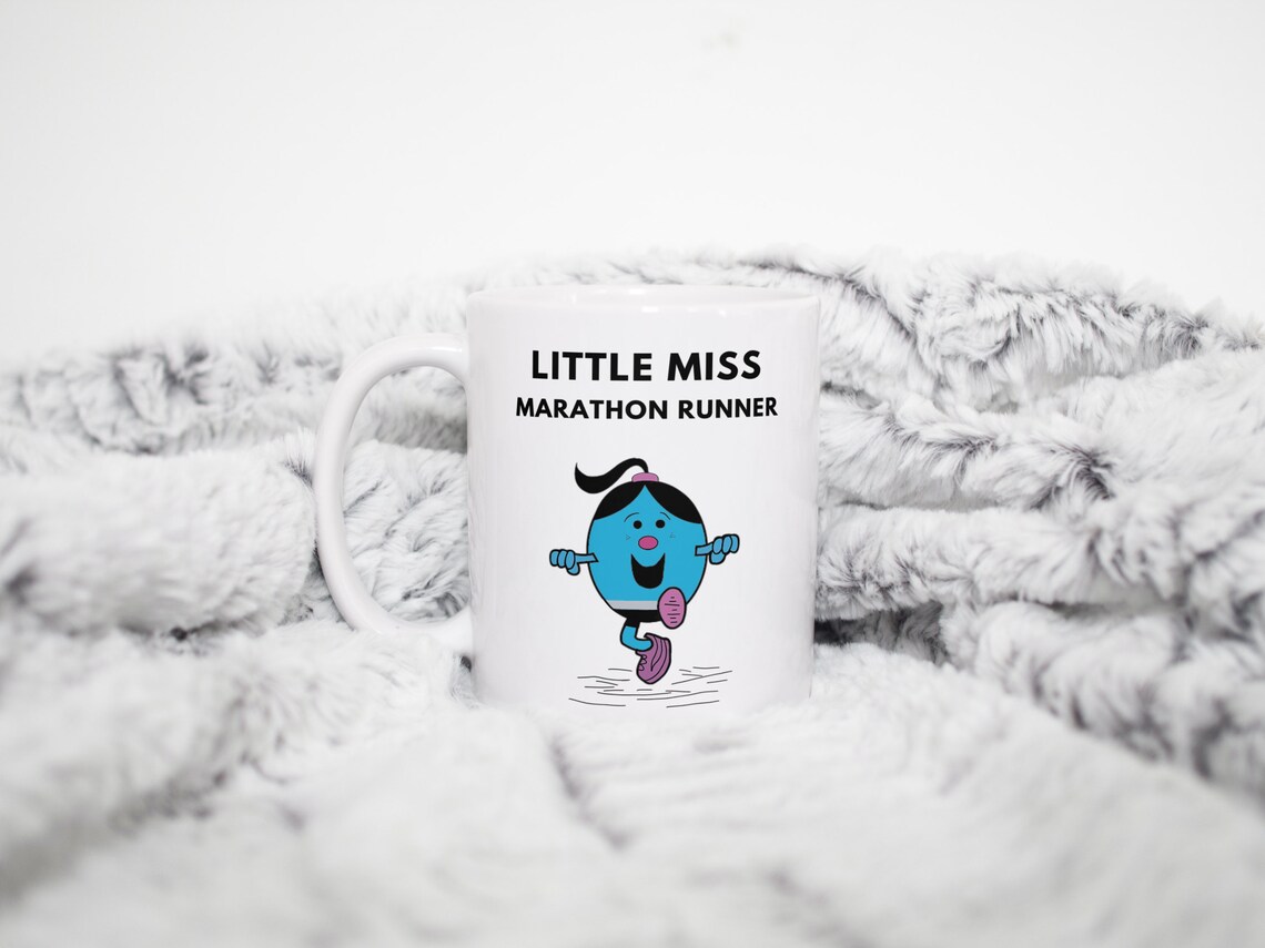 Little Miss Marathon Runner Coffee Mug Little Miss Athlete - Etsy