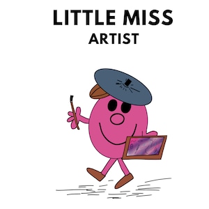 Little Miss Artist Coffee Mug, Little Miss Artist Gift, Coffee Lover ...