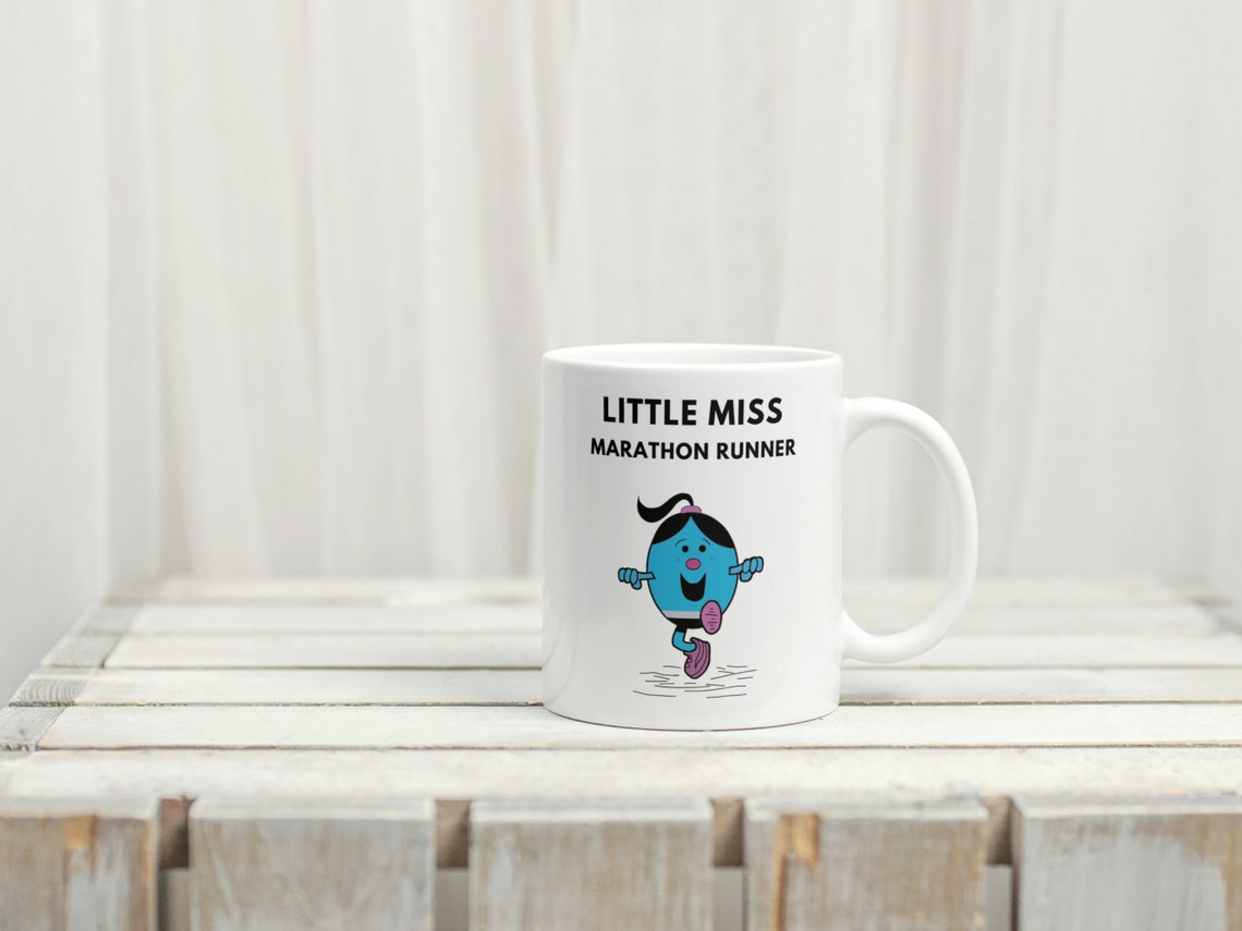 Little Miss Marathon Runner Coffee Mug Little Miss Athlete - Etsy