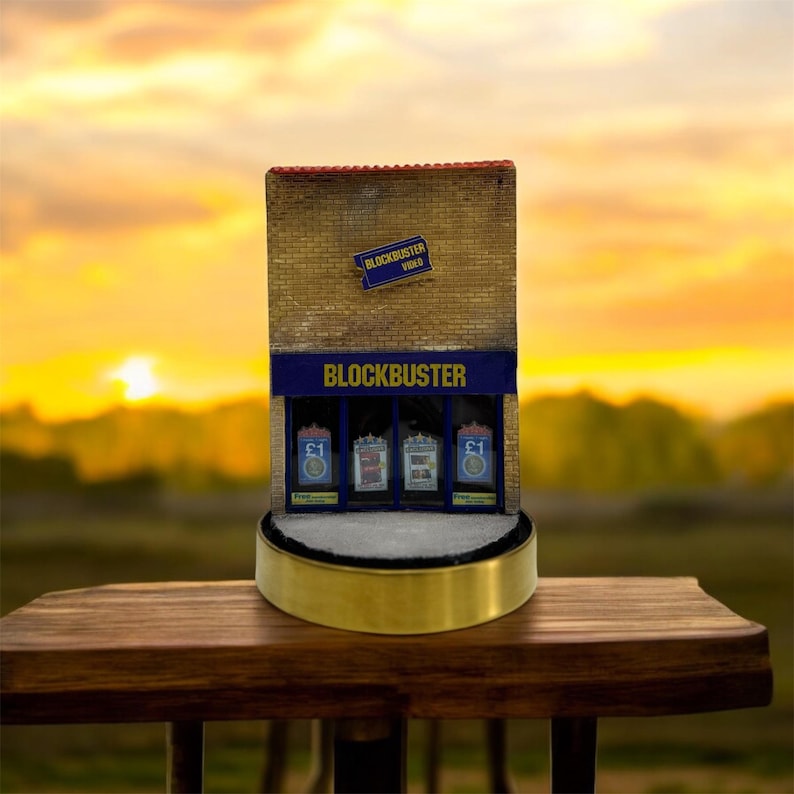 BLOCKBUSTER VIDEO Diorama, Abandoned, Booknook, - Etsy