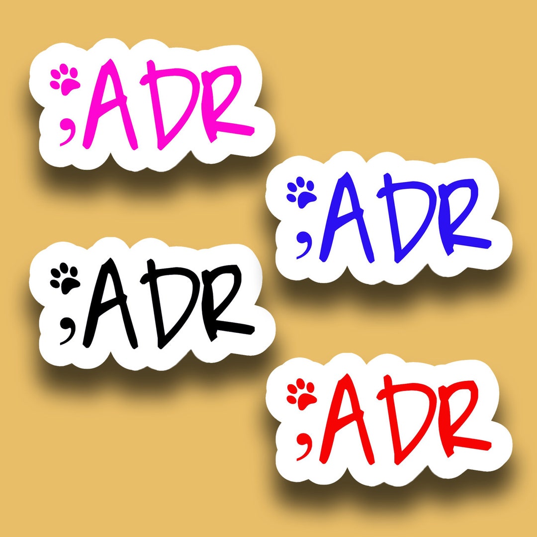 ADR Sticker - Etsy