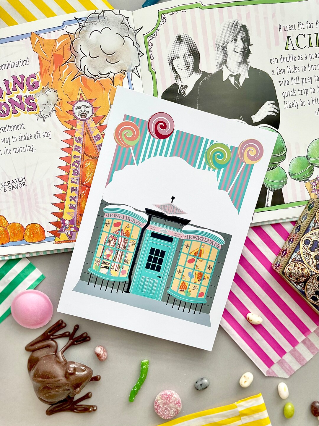 Magic Sweeties Shop Inspired Print - Etsy