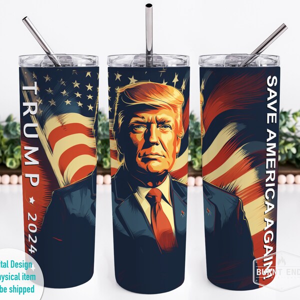Trump Tumbler Design - Etsy