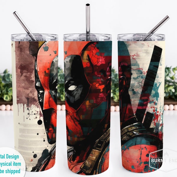 Deadpool Tumbler - Etsy