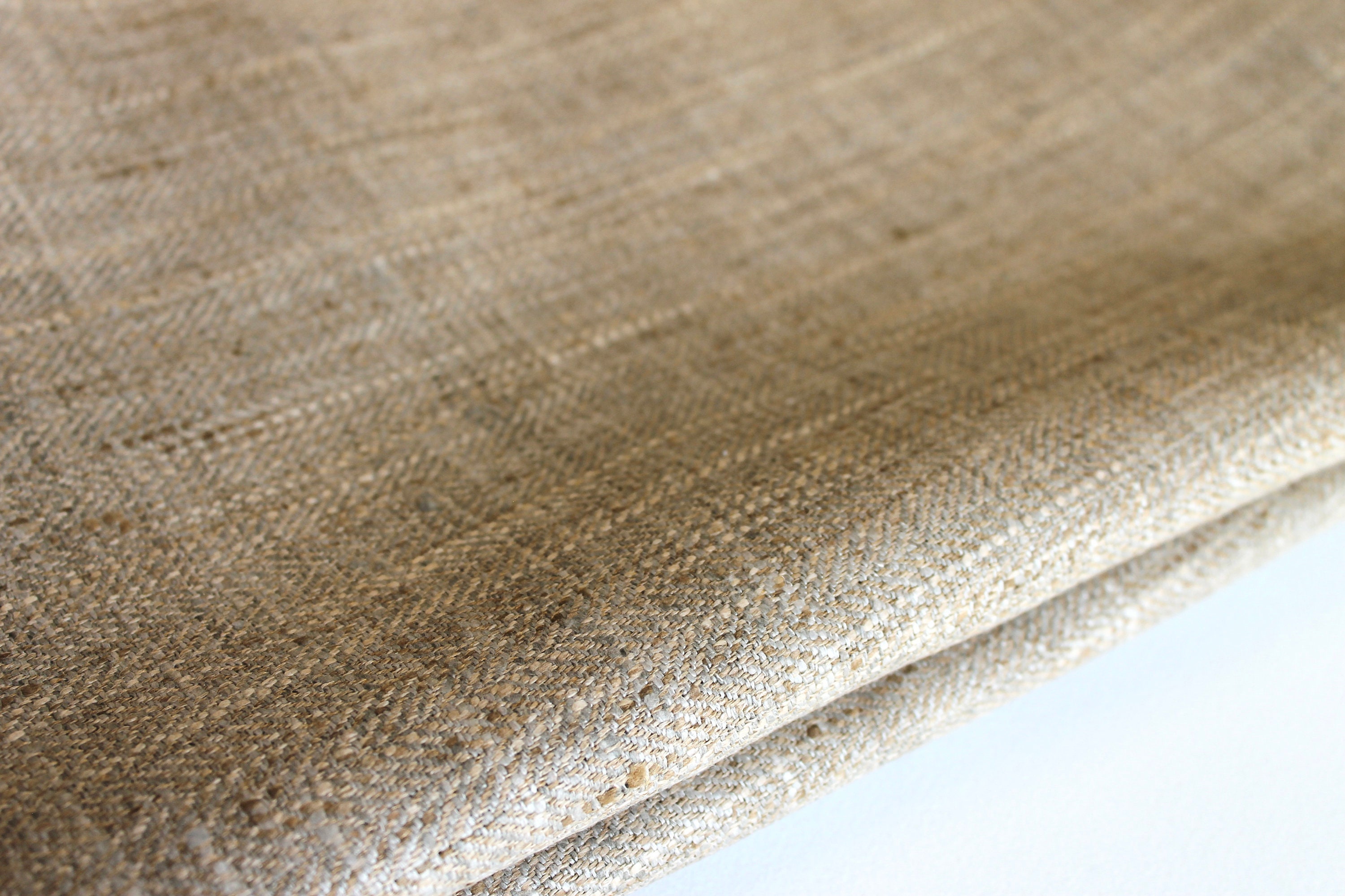 Tan Woven Upholstery Fabric by the Yard - Etsy