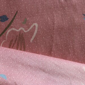 Vintage Pink Abstract 80s Patterned Design Fabric by the Yard - Etsy