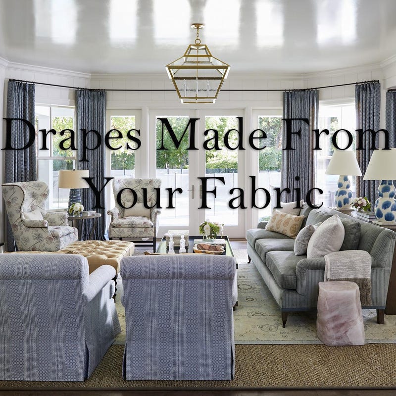 French Pleat Drapes - Etsy