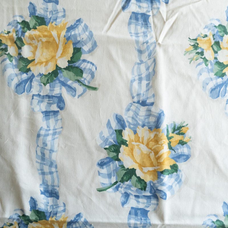 Waverly Rose Fabric - Etsy