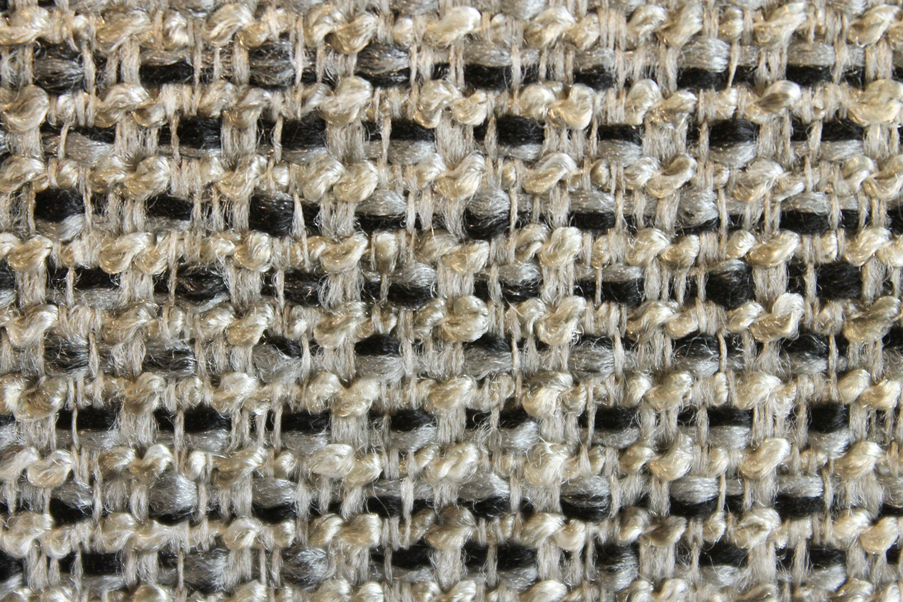 Black and Gray Woven Tweed Upholstery Fabric by the Yard - Etsy