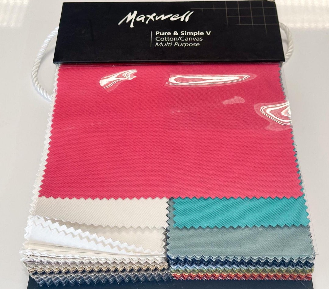 Retired Maxwell Fabrics Pure and Simple Cotton/canvas Multi Purpose ...
