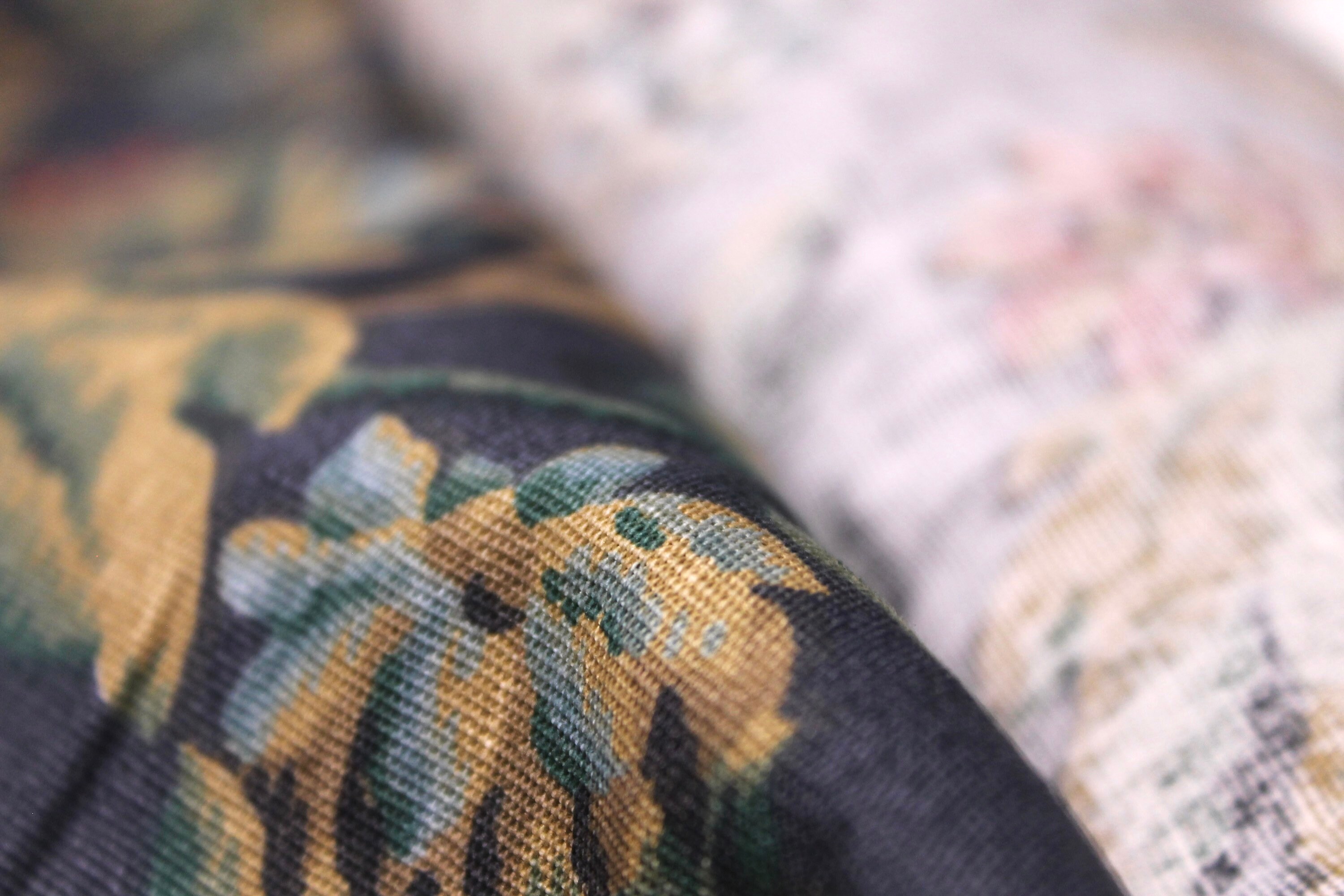 Vintage Large Print Floral Fabric by the Yard - Etsy