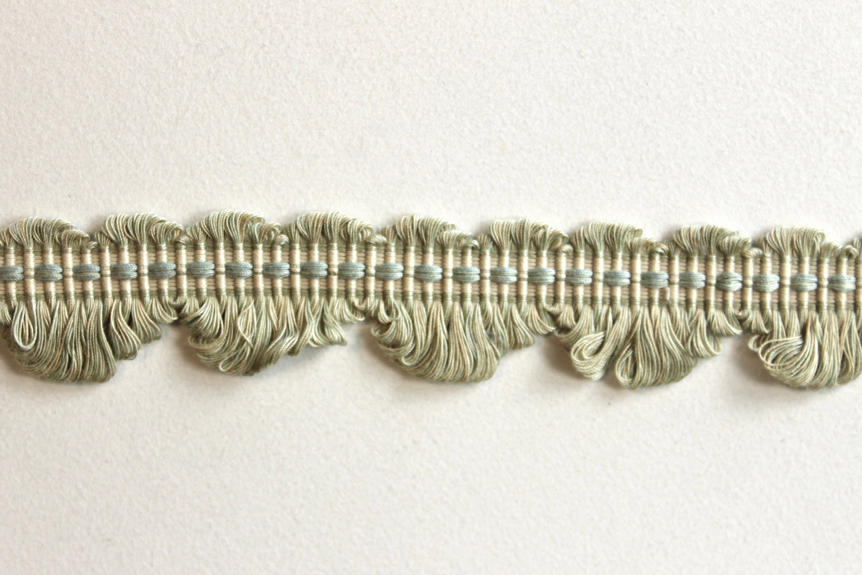 Samuel and Sons Lancaster Fan Edge in Sea Mist, Samuel and Sons Trim by ...