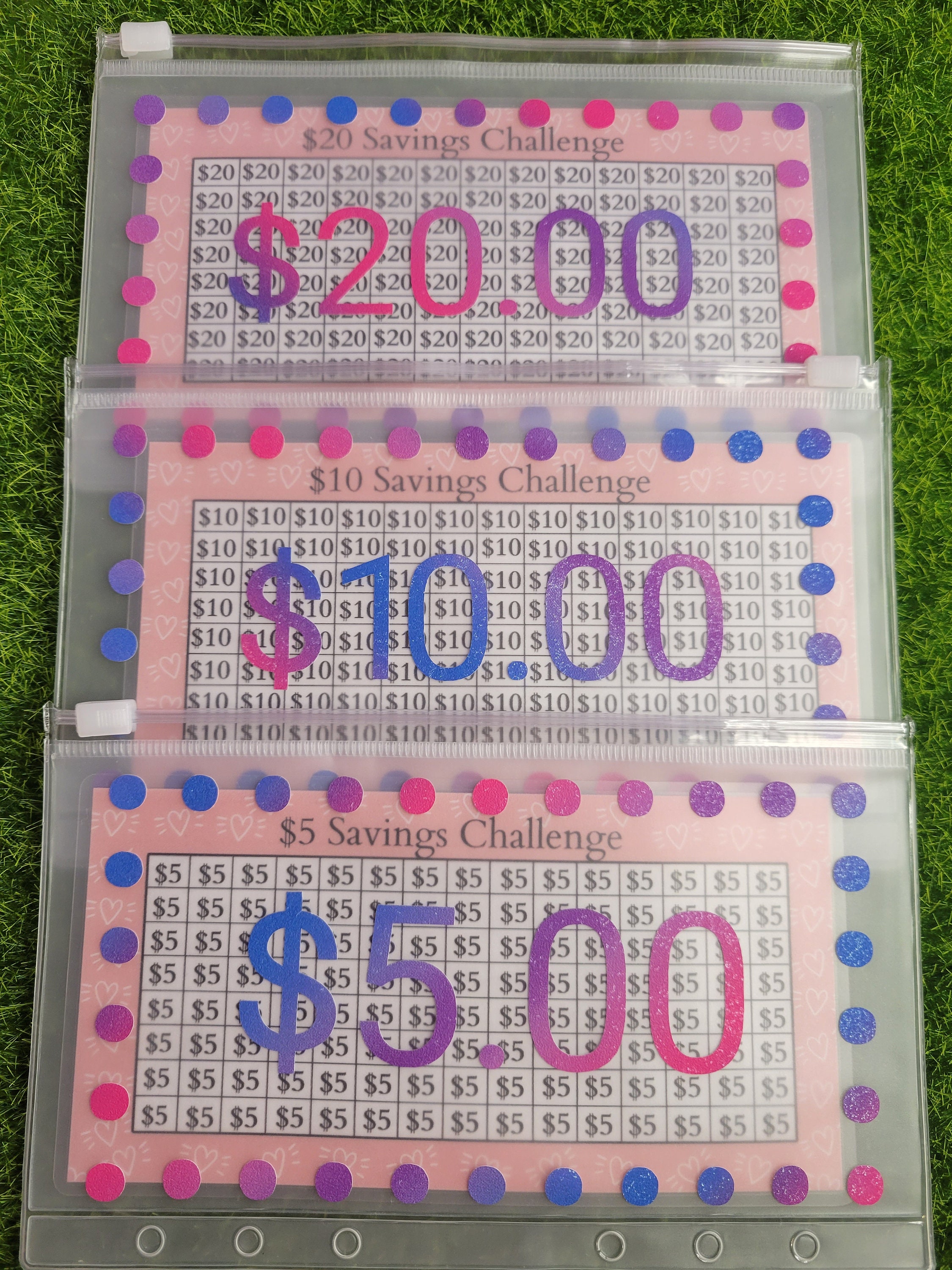 Cash Envelopes With Saving Challenges - Etsy