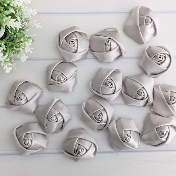 Satin Rosettes - Etsy
