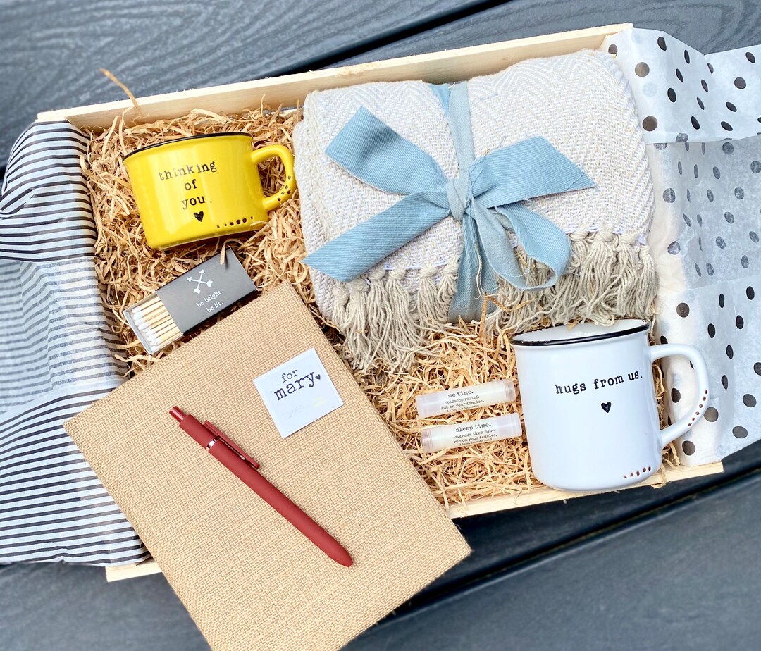 Get Well Care Package With Mug Candle, Get Well Soon Gift, Thinking of ...
