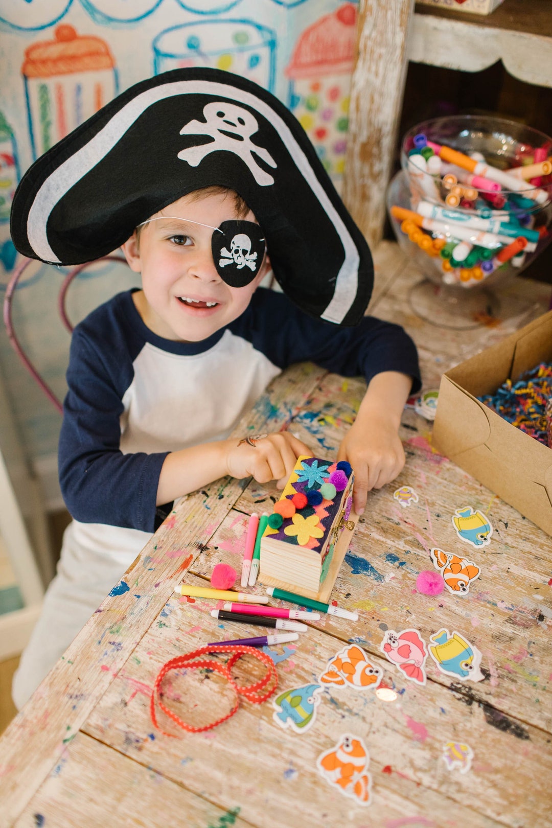 Pirate Costume Kit | Perfectly Pirate | DIY Dress-up Activity ...