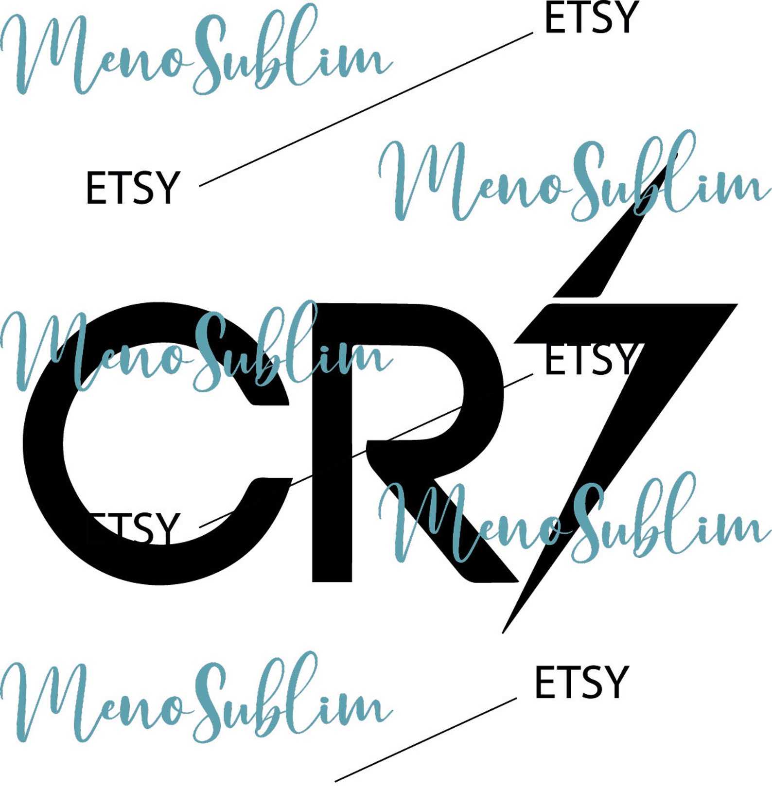CR7 Cristiano Ronaldo Futbol Soccer Sticker Decal Vynil Illustrator Png ...