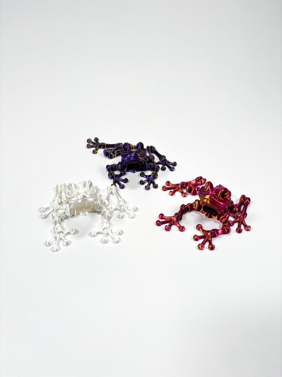 Movable Skeleton Frog Skull Frog Fidget - Etsy